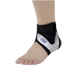 Slim Ankle Support Sleeves (Silver)